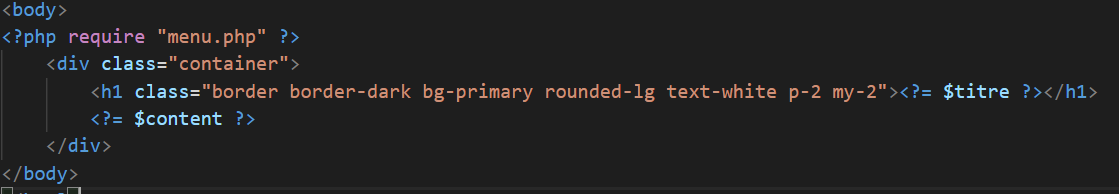 PDO : relation BD / Serveur PHP - H2PROG